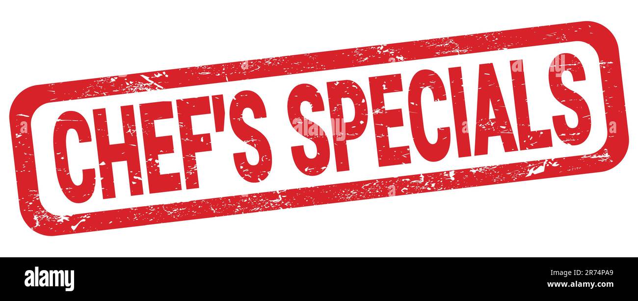 Chefs specials word hi-res stock photography and images - Alamy