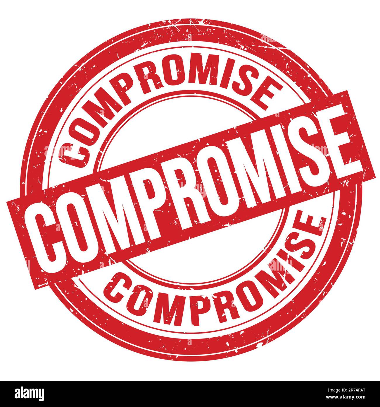 Compromise stamp hi-res stock photography and images - Alamy