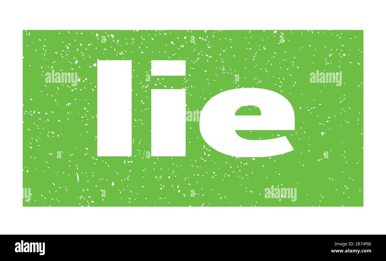 Lie logo Cut Out Stock Images & Pictures - Alamy