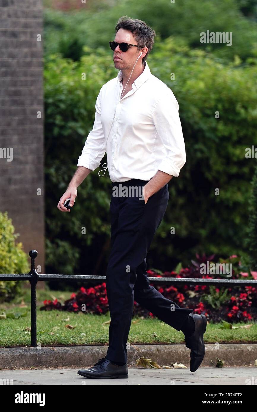 Special Adviser Liam Booth-Smith arriving in Downing Street, London ...