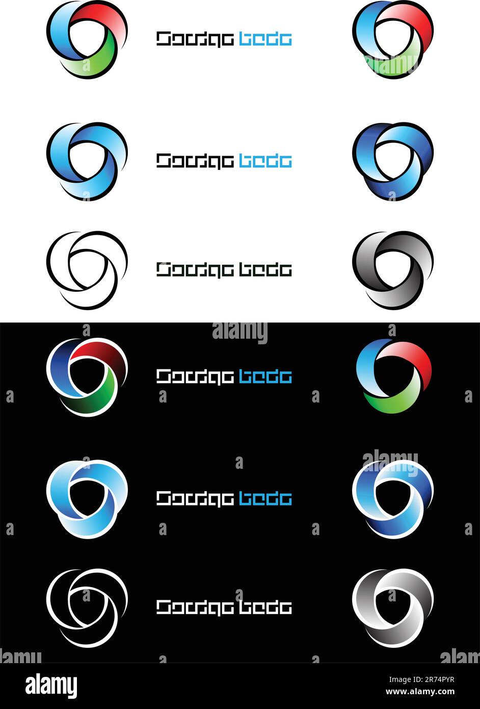 Graphic design element. Abstract button #2. Vector illustration Stock ...