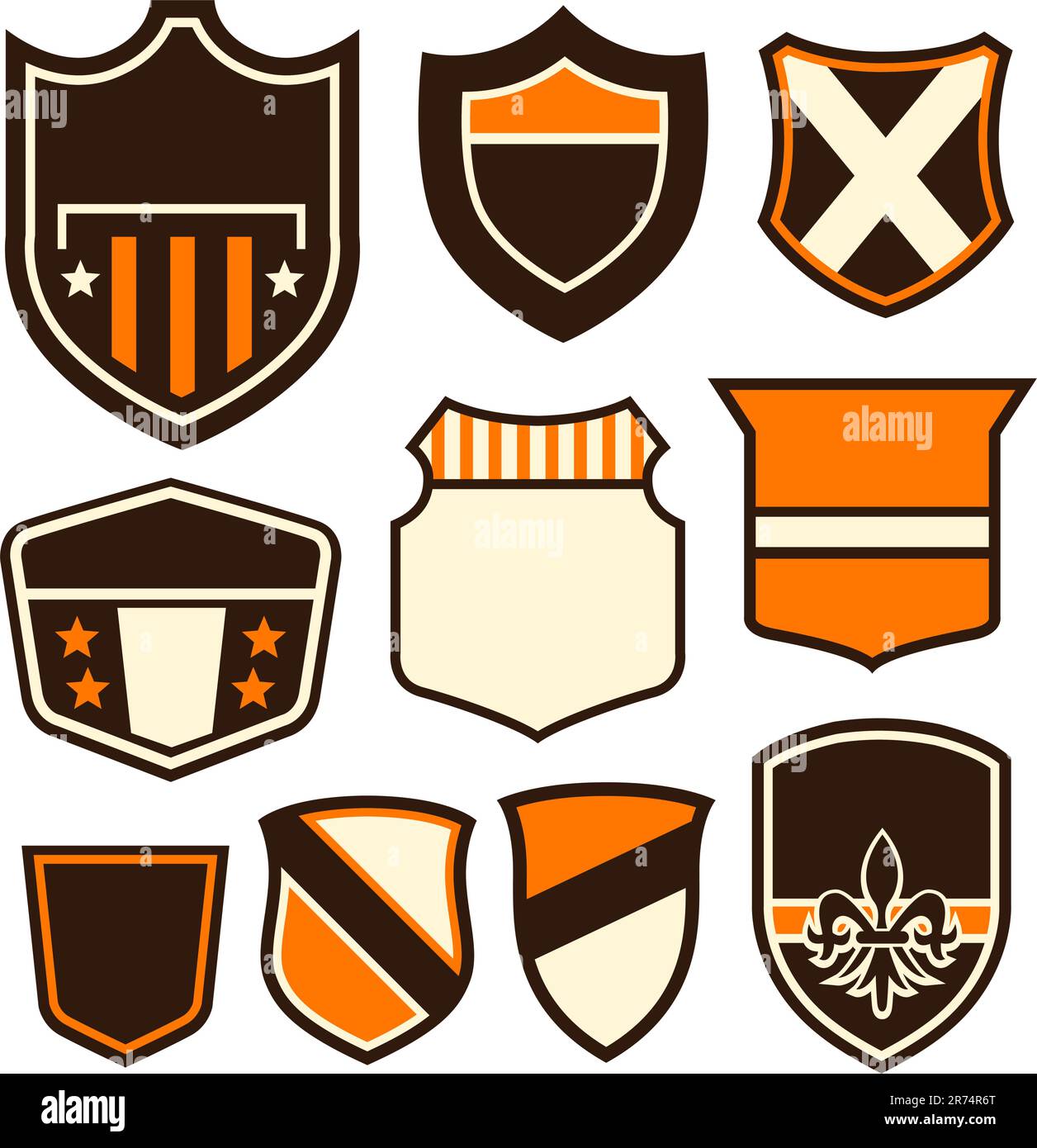 badge symbol design Stock Vector Image & Art - Alamy