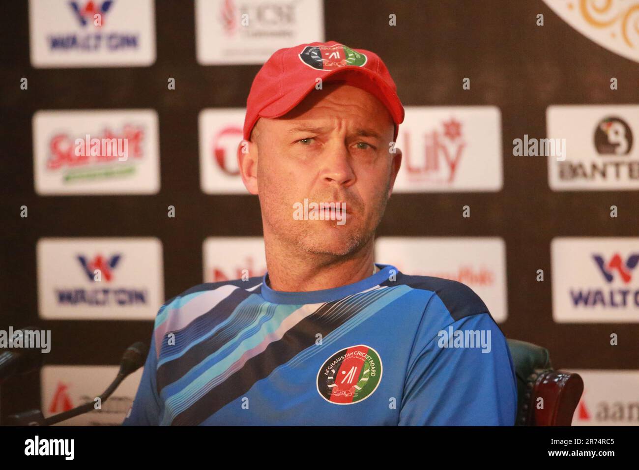 Afghanistan Cricket Team Head Coach Jonathan Trott Attends Pre Match