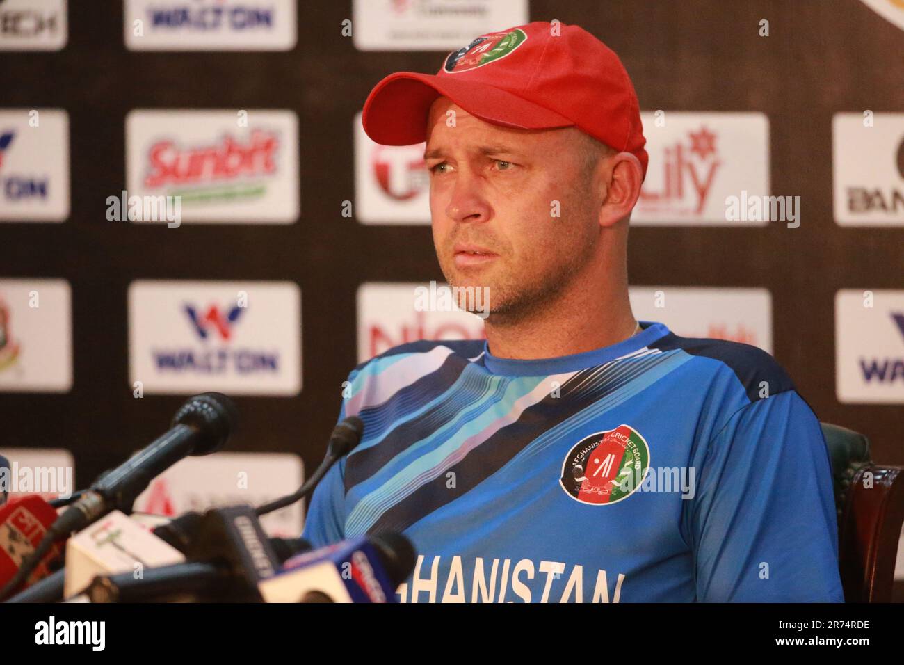 Afghanistan Cricket Team Head Coach Jonathan Trott Attends Pre Match