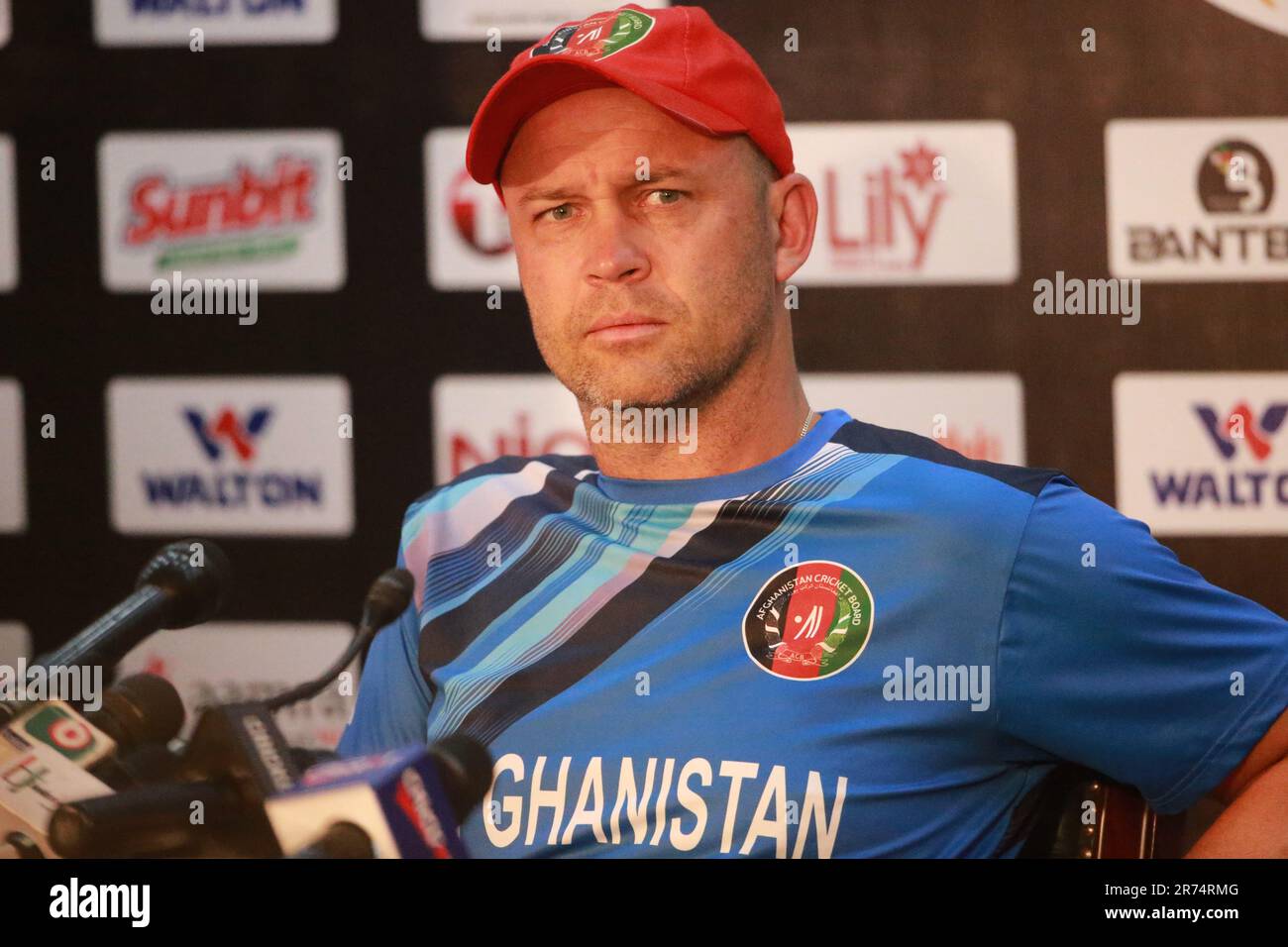 Afghanistan Cricket Team Head Coach Jonathan Trott Attends Pre Match