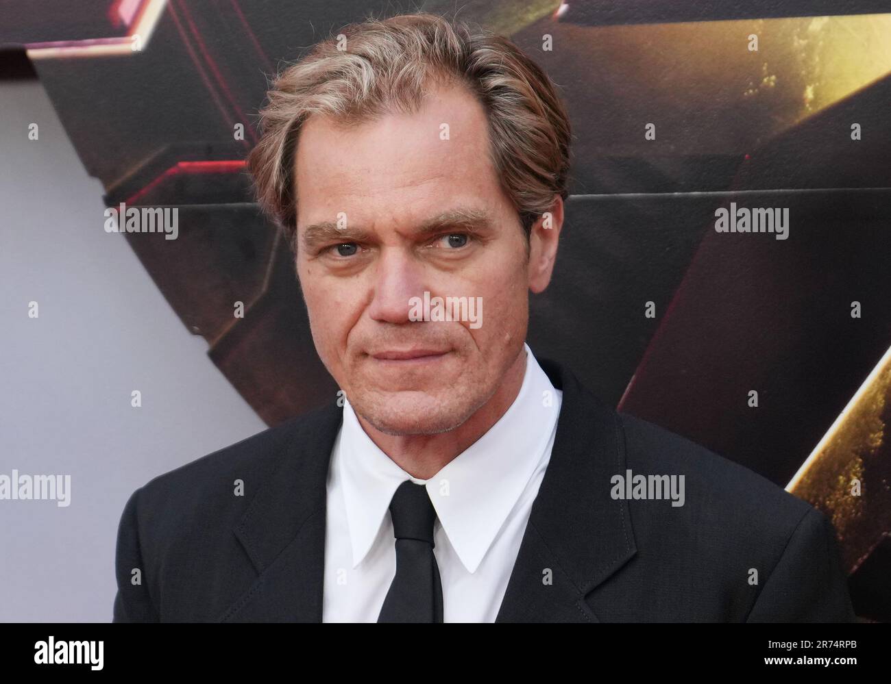 Los Angeles, USA. 12th June, 2023. Michael Shannon arrives at the Warner Bros. THE FLASH Los ...