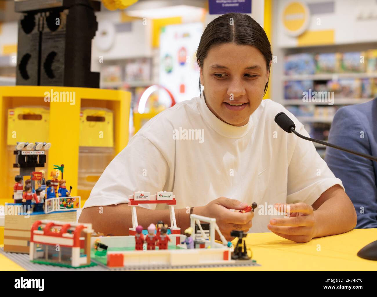 Matildas captain Sam Kerr during the launch of the LEGO Group's Play ...