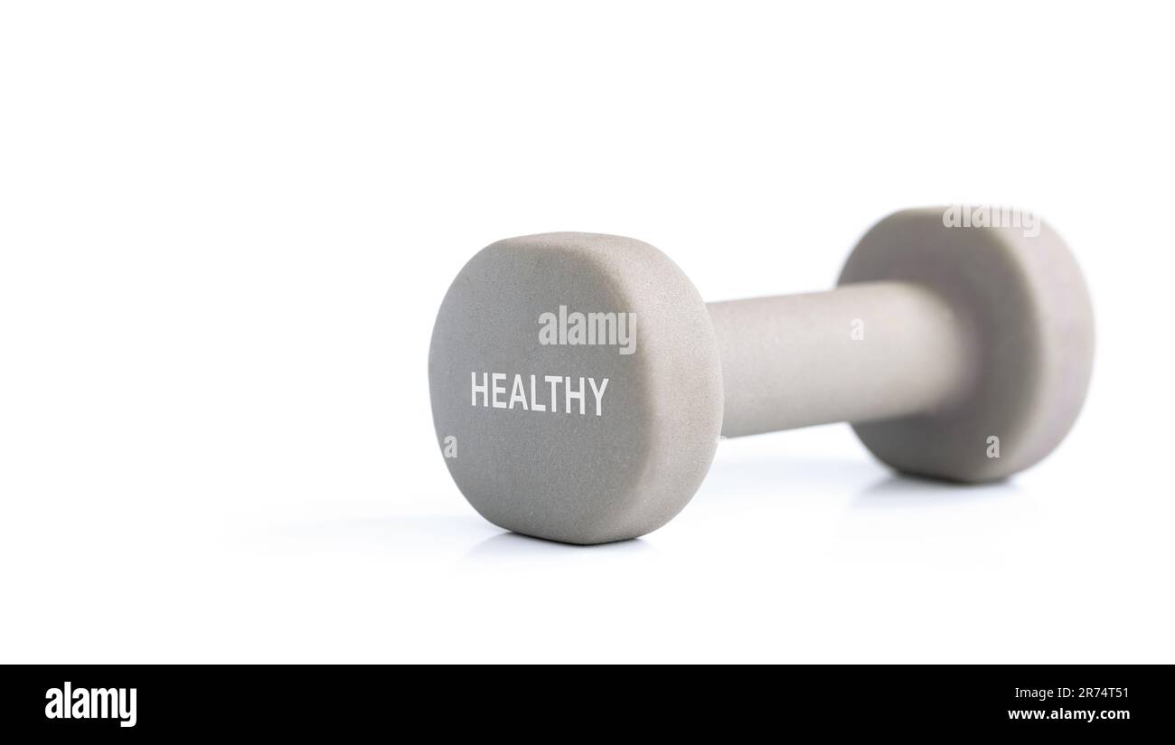One kilogram dumbbell Cut Out Stock Images & Pictures - Alamy