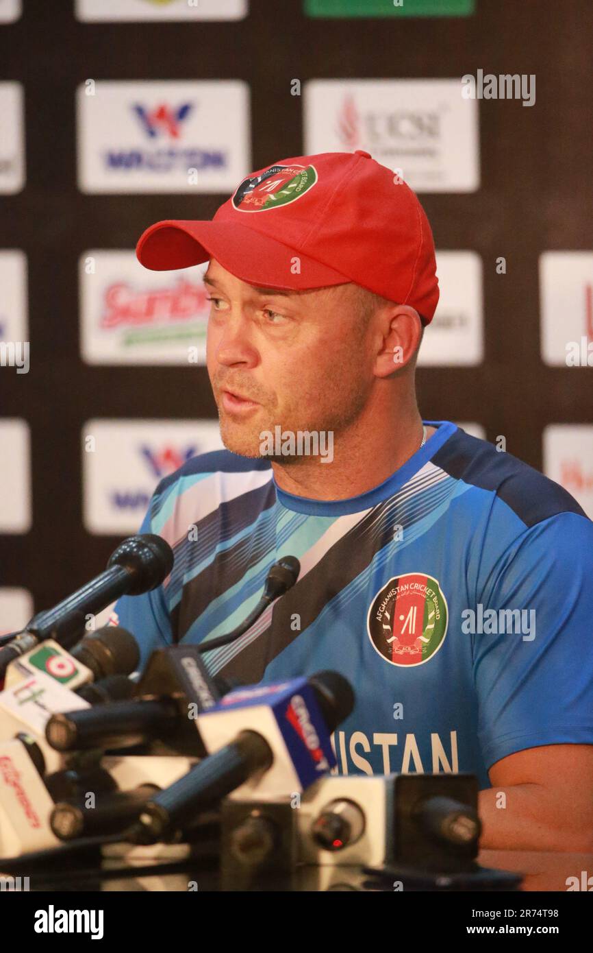 Afghanistan Cricket Team Head Coach Jonathan Trott Attends Pre Match