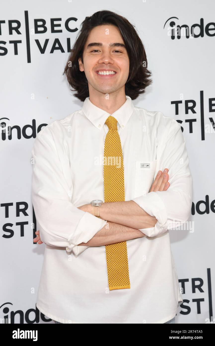 New York, USA. 12th June, 2023. Jared Goldstein walking the red carpet ...