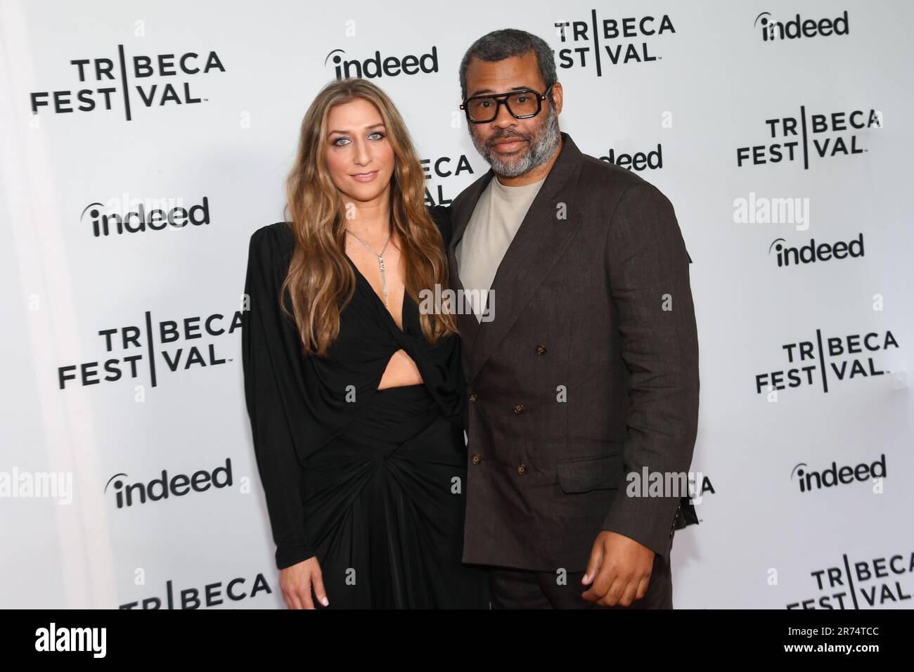 Chelsea Peretti and Jordan Peele walking the red carpet at ‘First Time ...