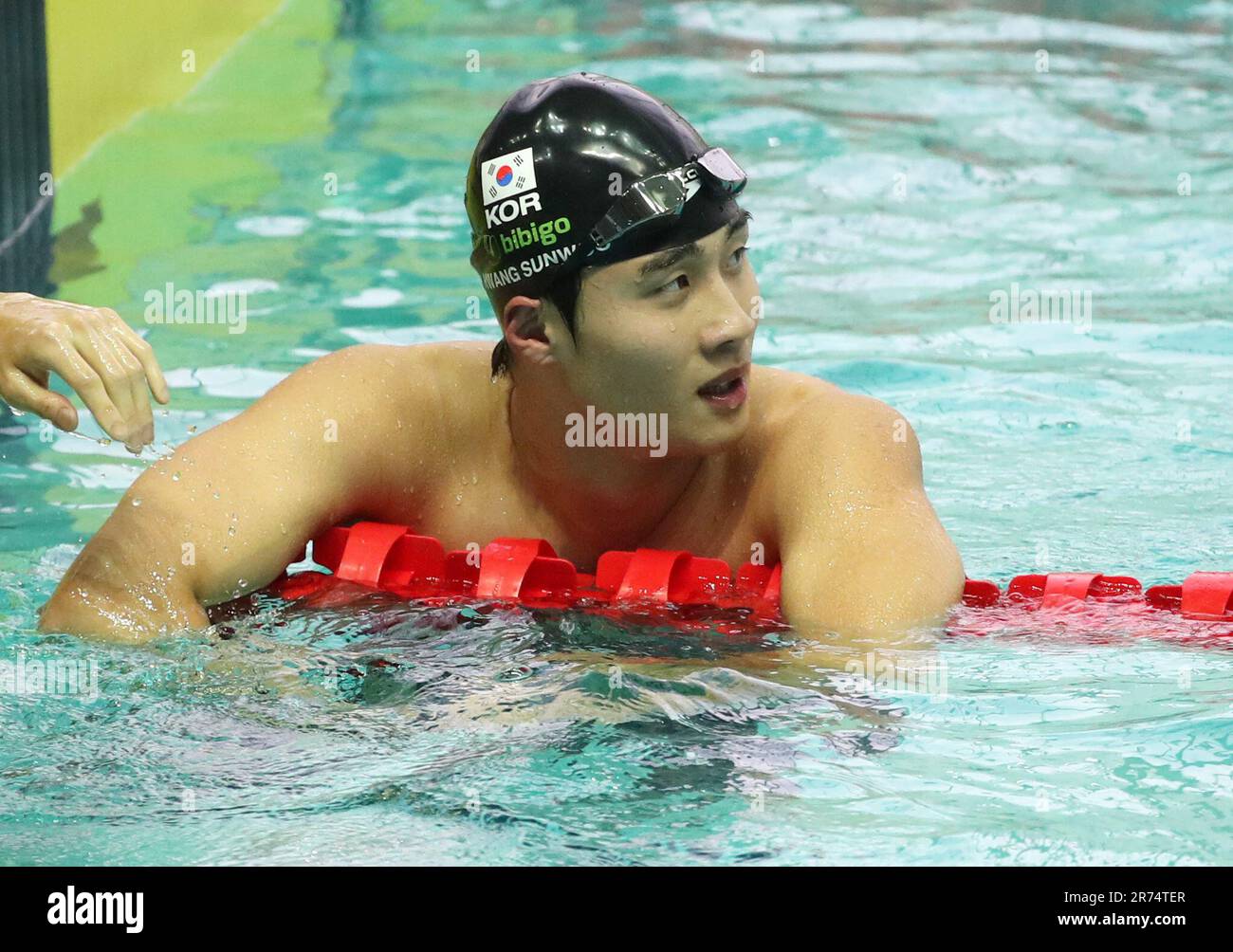 S. Korean swimmer Hwang Sun-woo South Korean teen swimmer Hwang Sun-woo ...