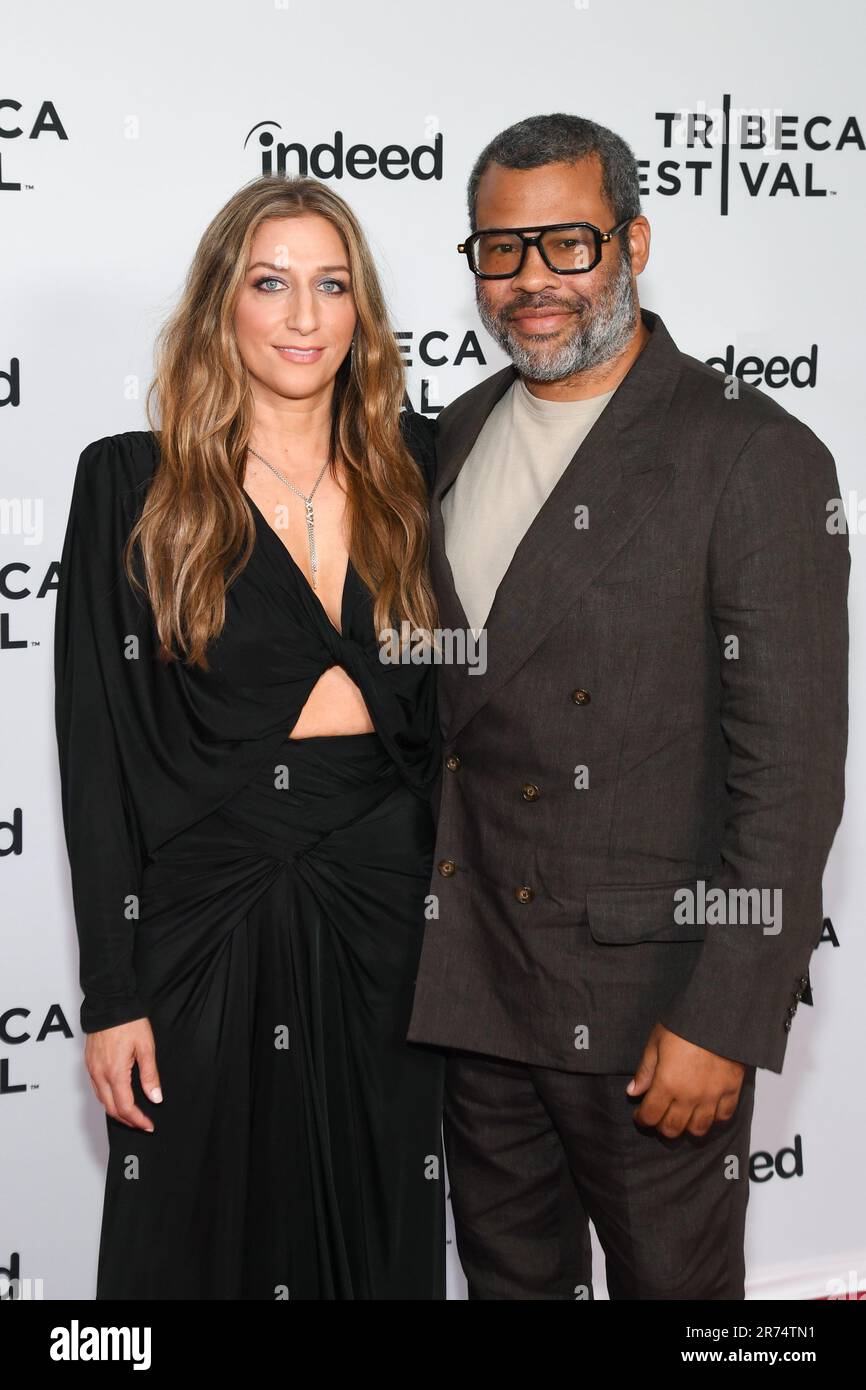 Chelsea Peretti and Jordan Peele walking the red carpet at ‘First Time ...