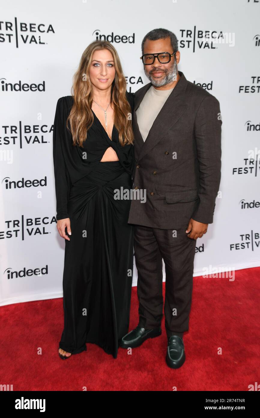 Chelsea Peretti and Jordan Peele walking the red carpet at ‘First Time ...