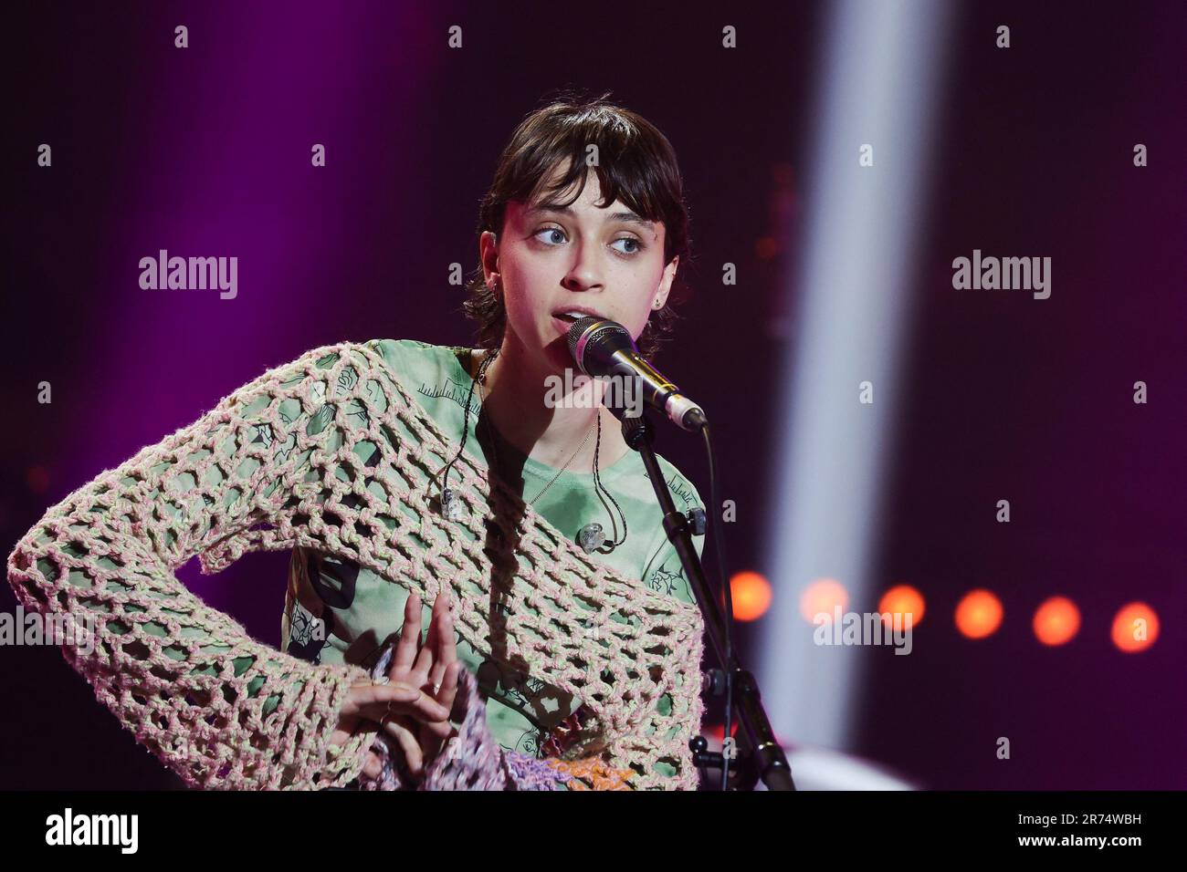 Pomme perform at Psychodon 2023 Party at l' Olympia on June 12, 2023 in ...