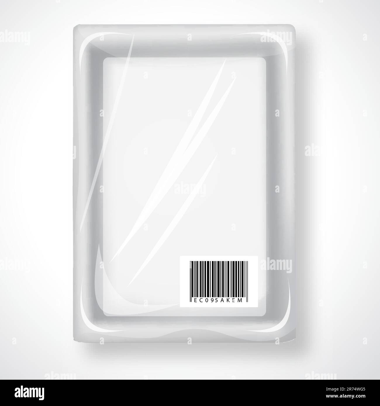 illustration of empty plastic container Stock Vector Image & Art - Alamy