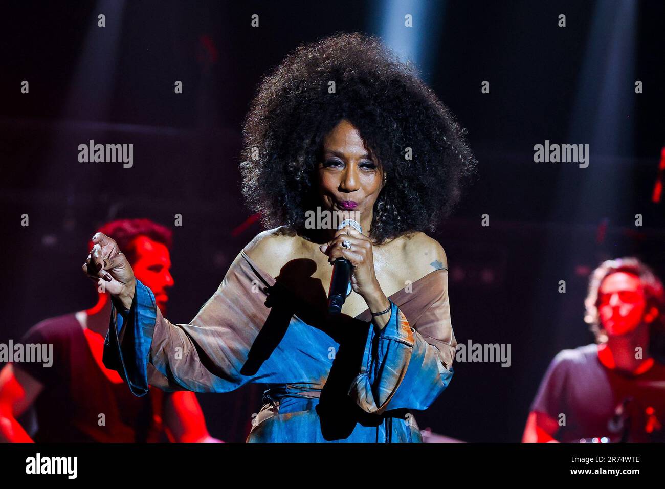 Paris, France. 12th June, 2023. Joniece Jamison perform at Psychodon ...