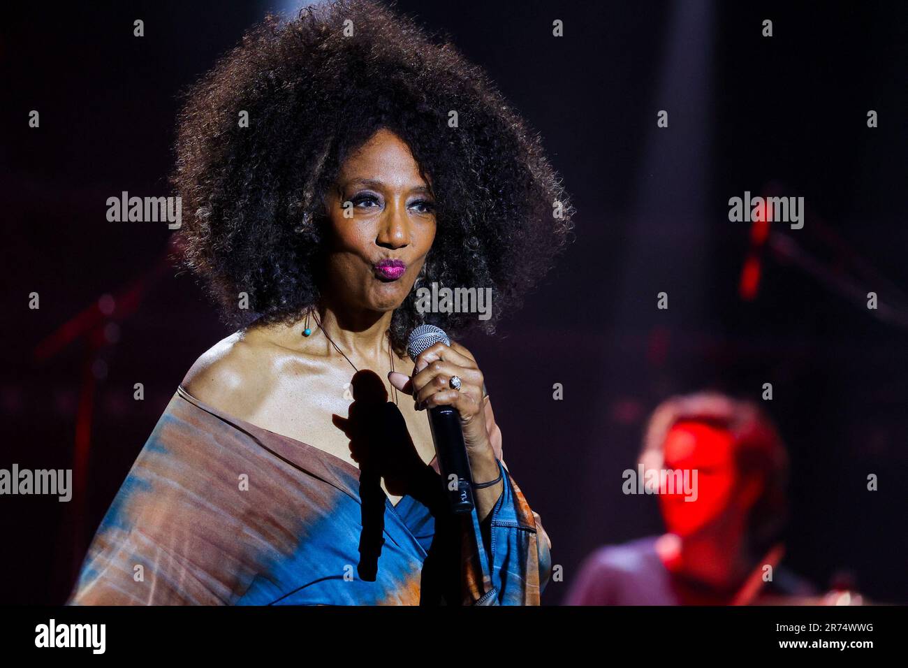 Paris, France. 12th June, 2023. Joniece Jamison perform at Psychodon ...