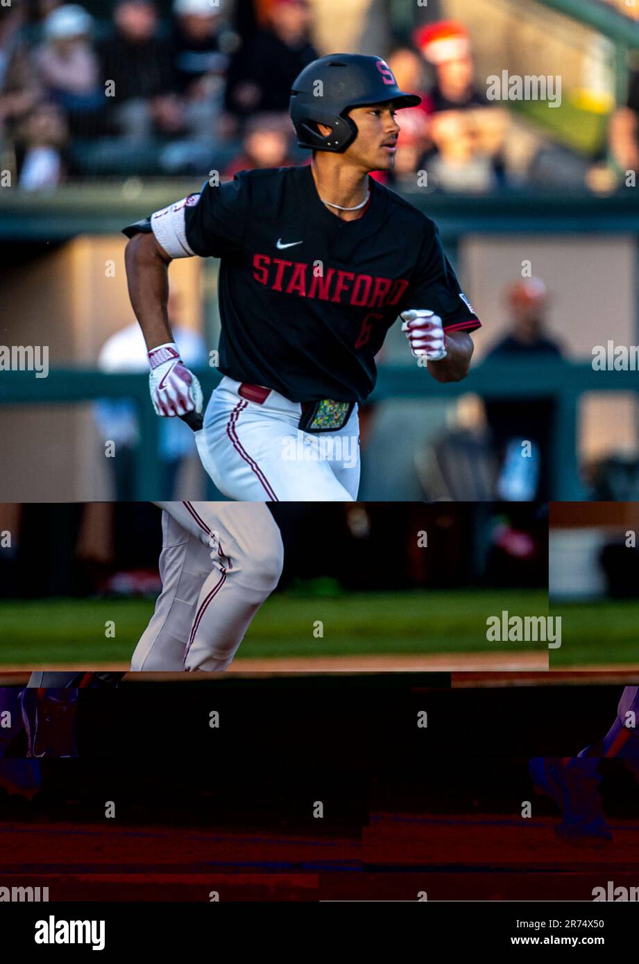 June 12 2023 Palo Alto CA U.S.A. Stanford utility Braden Montgomery (6 ...