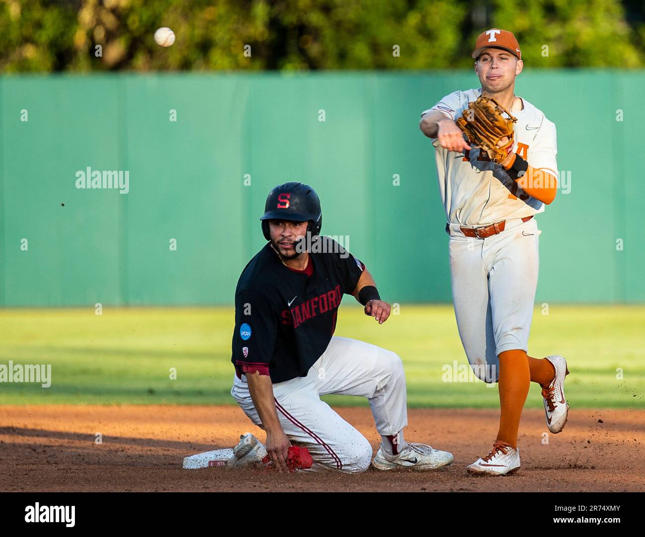 June 12 2023 Palo Alto CA U.S.A. Texas infielder Mitchell Daly (19 ...