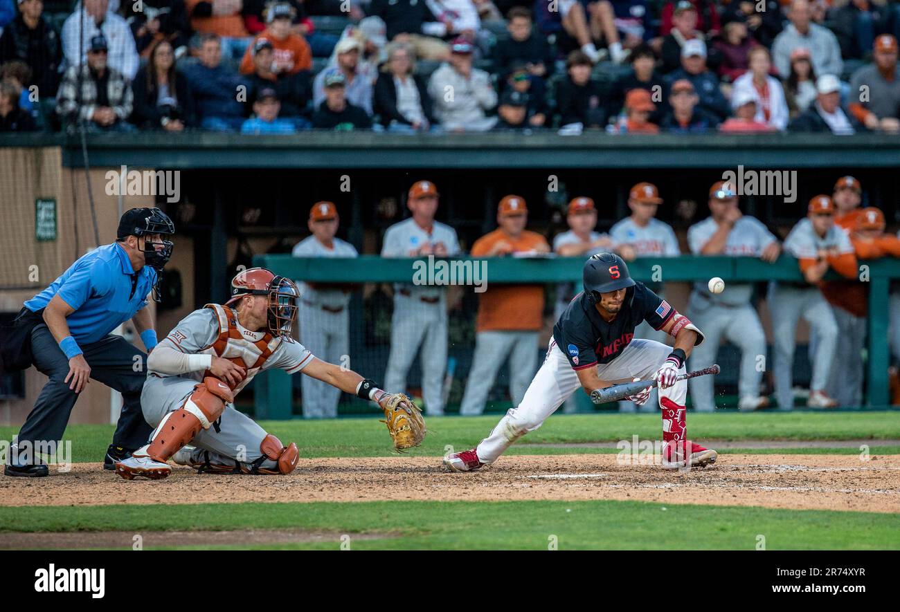 June 12 2023 Palo Alto CA U.S.A. Stanford infielder Temo Becerra (27 ...