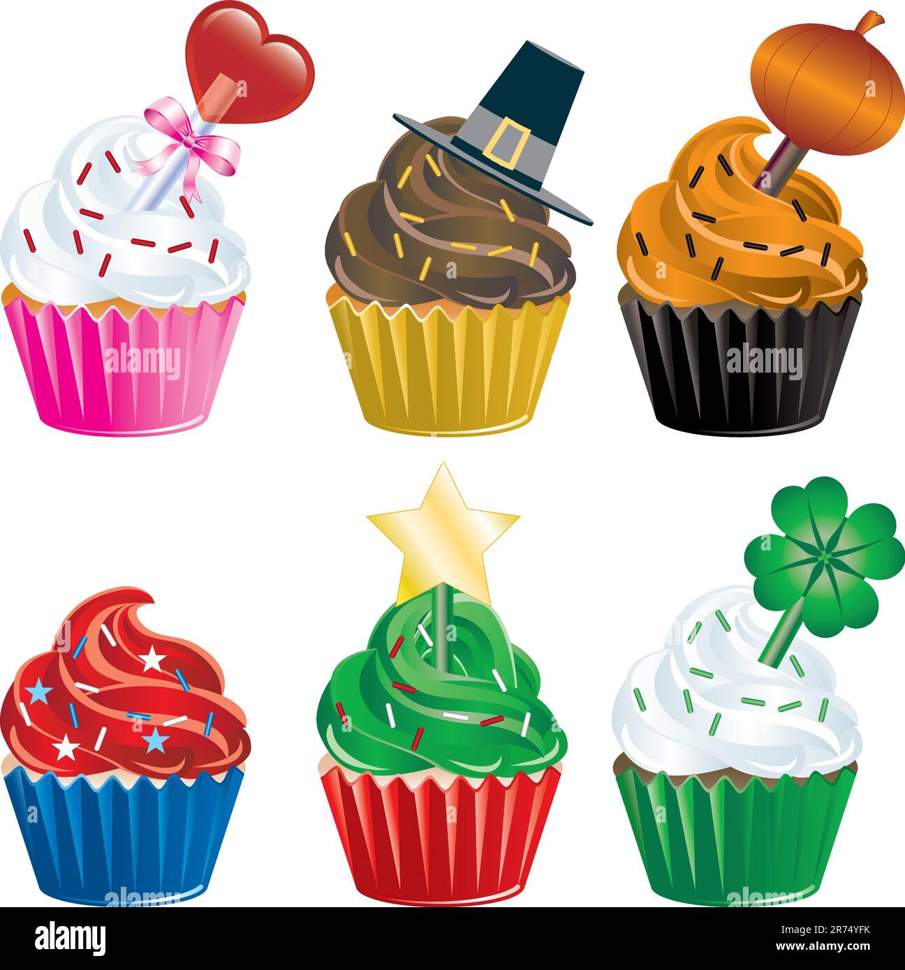 Irish christmas cake Stock Vector Images - Alamy