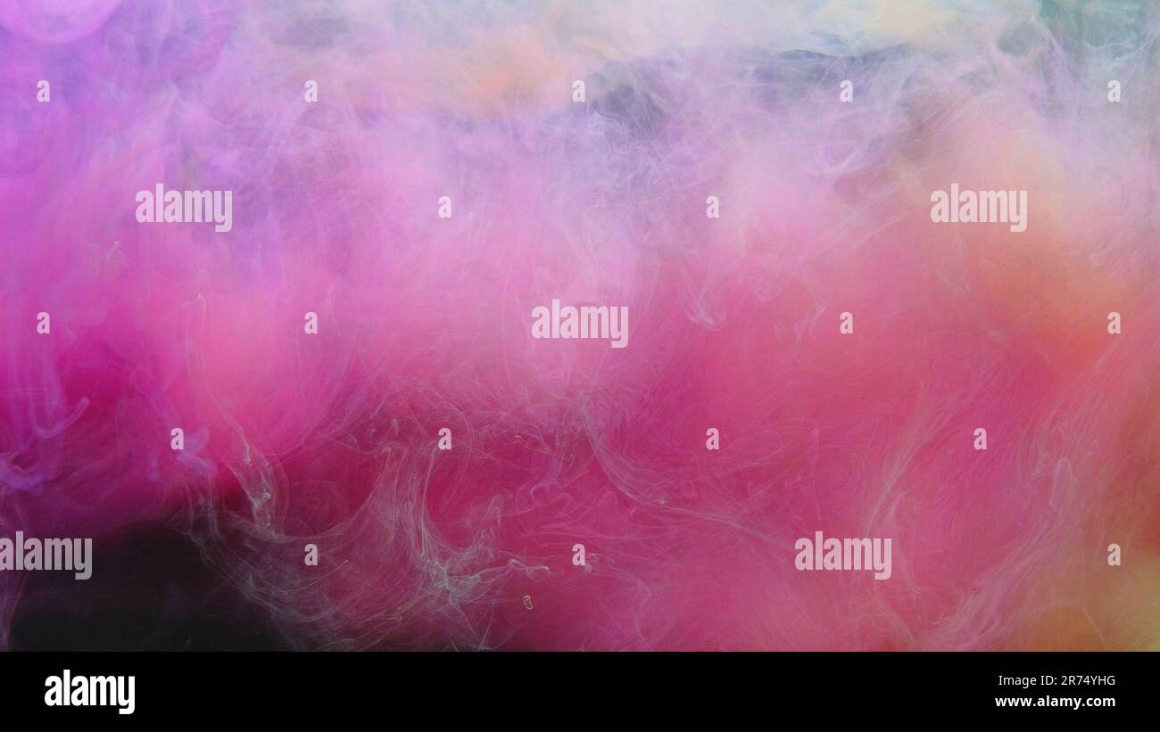 Color mist texture smoke cloud pink paint water Stock Photo - Alamy