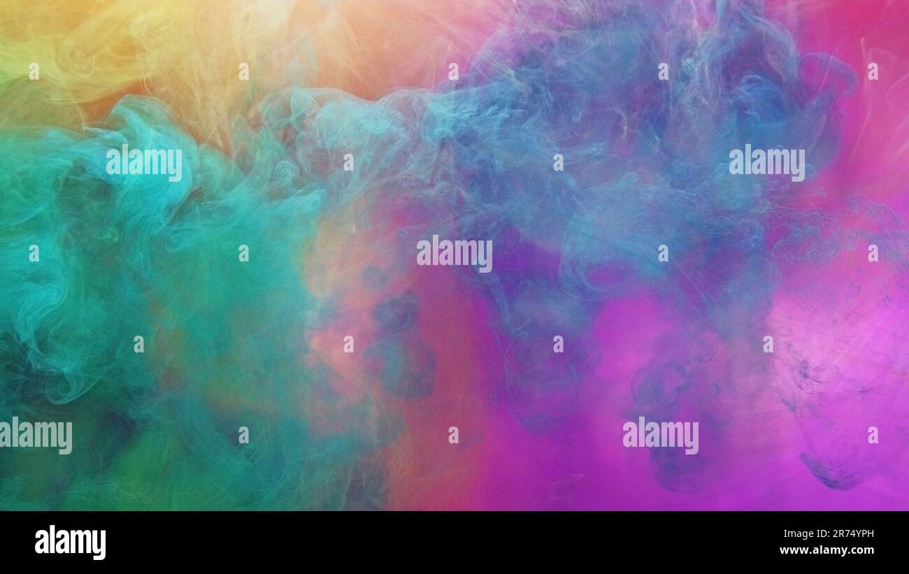 Mist floating paint water mix hi-res stock photography and images - Alamy