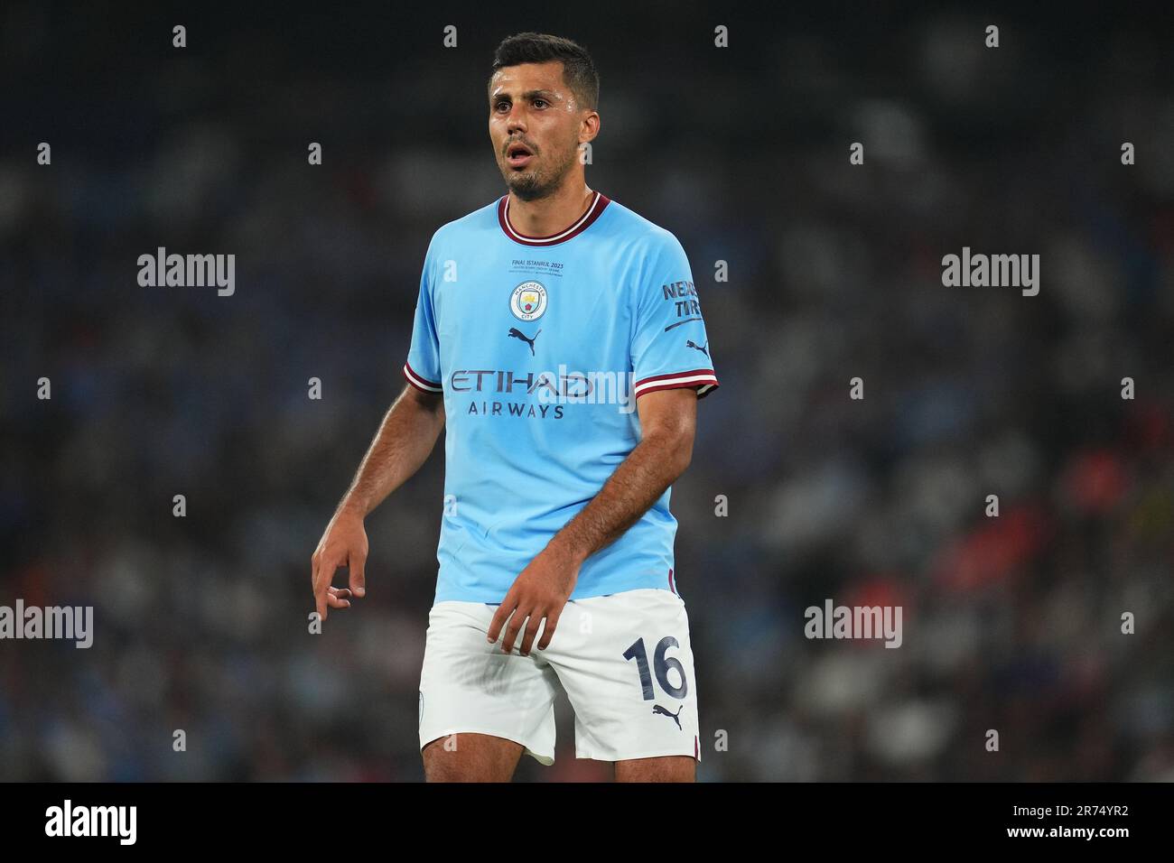 Rodri Hernandez of Manchester City during the UEFA Champions League ...