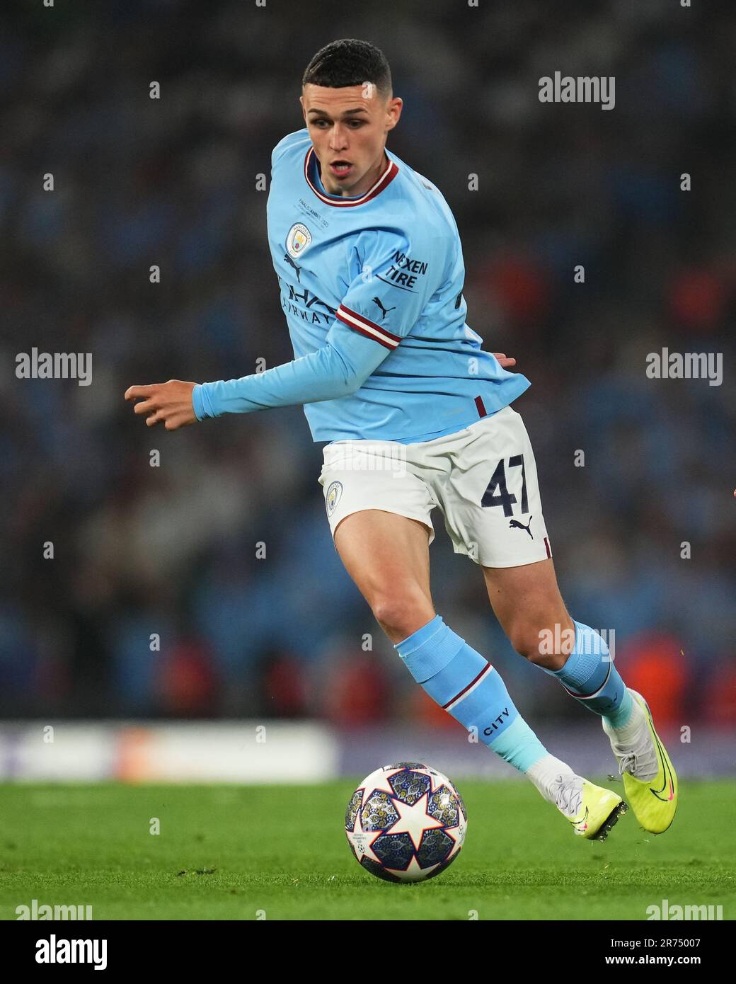 Phil Foden of Manchester City during the UEFA Champions League, Final ...