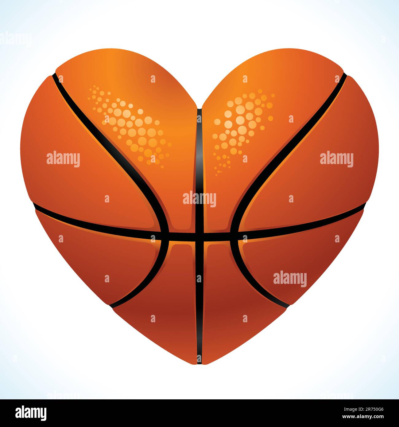 Basketball heart hi-res stock photography and images - Alamy