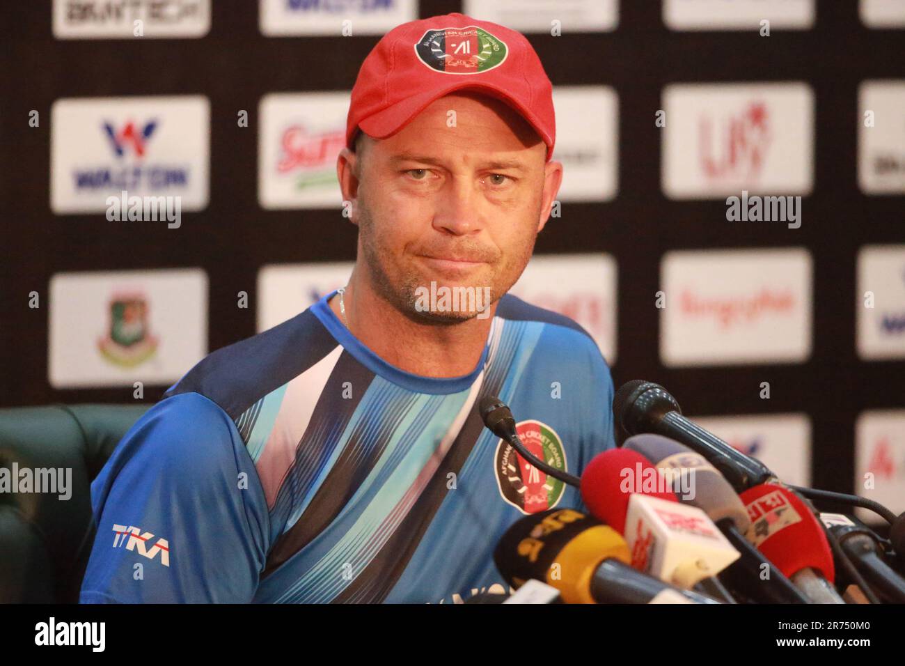 Afghanistan Cricket Team Head Coach Jonathan Trott Attends Pre Match