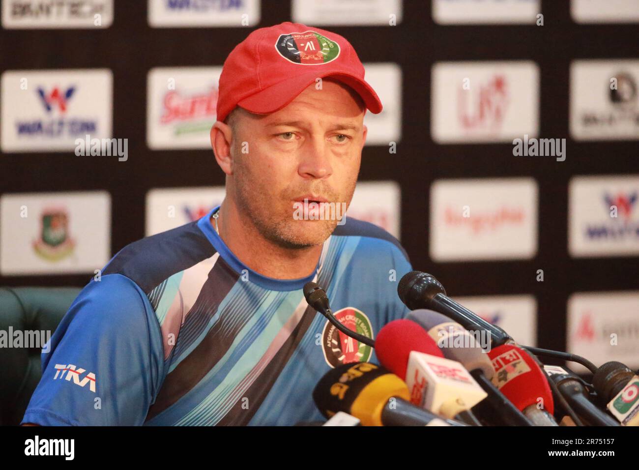 Afghanistan Cricket Team Head Coach Jonathan Trott Attends Pre Match