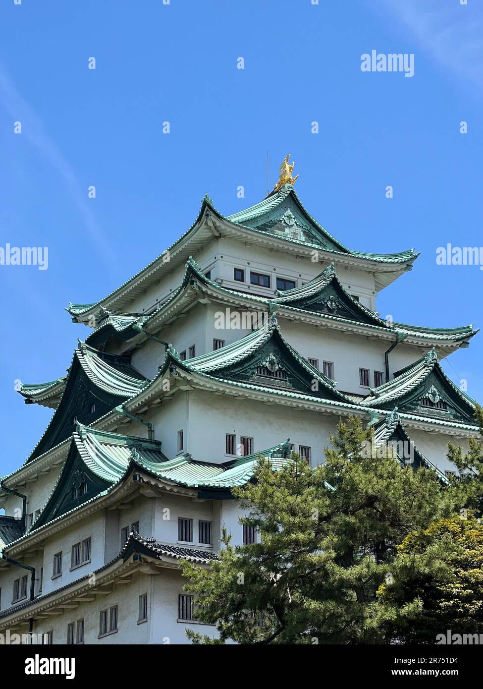 Nagoya hilltop castle hi-res stock photography and images - Alamy