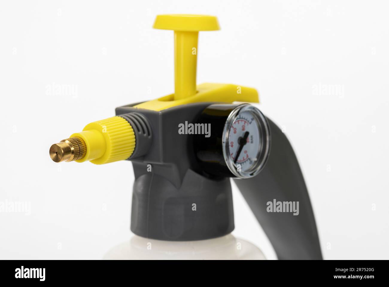 Pump spray bottle with pressure gauge, 2l pressure sprayer, detail ...
