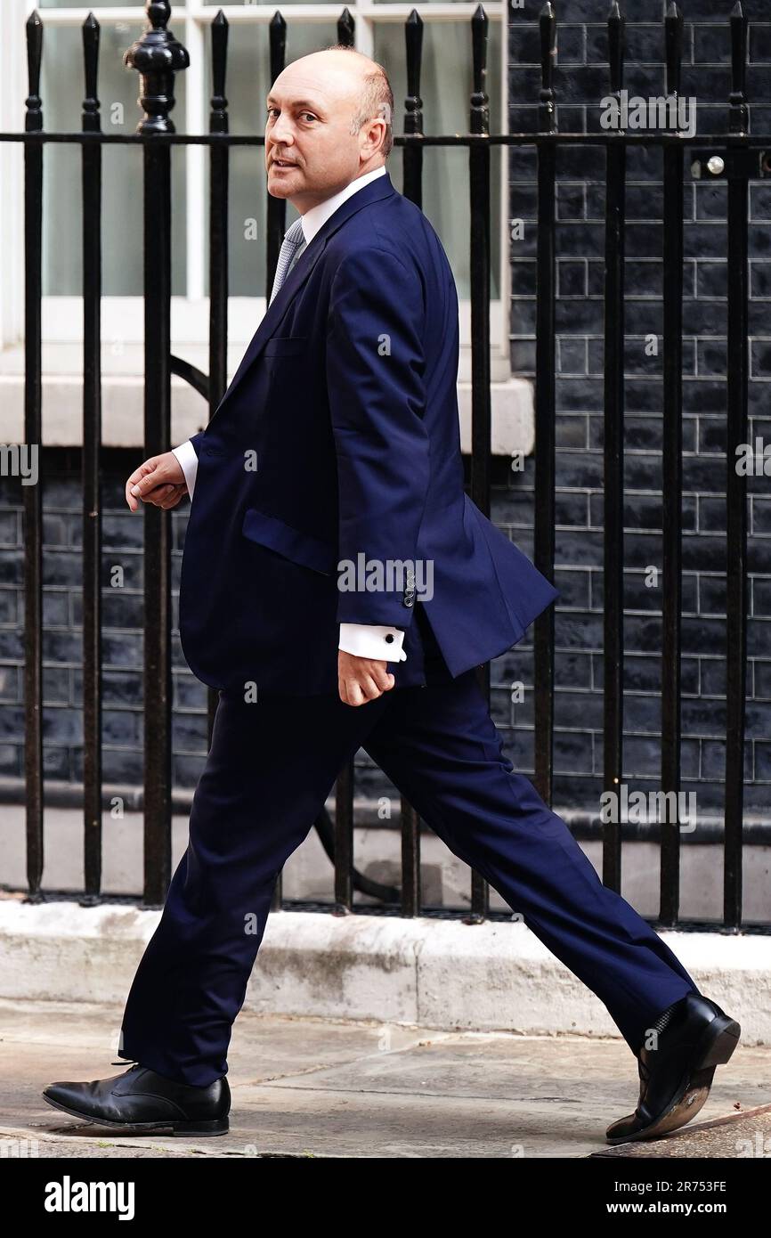 Director of the Number 10 Policy Unit Andrew Griffith arriving in ...