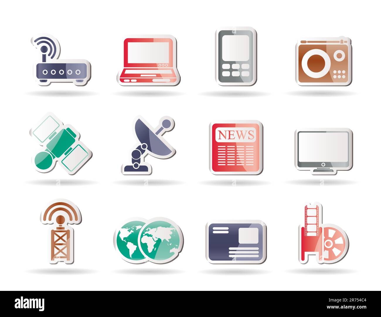 Communications technology business Stock Vector Images - Alamy