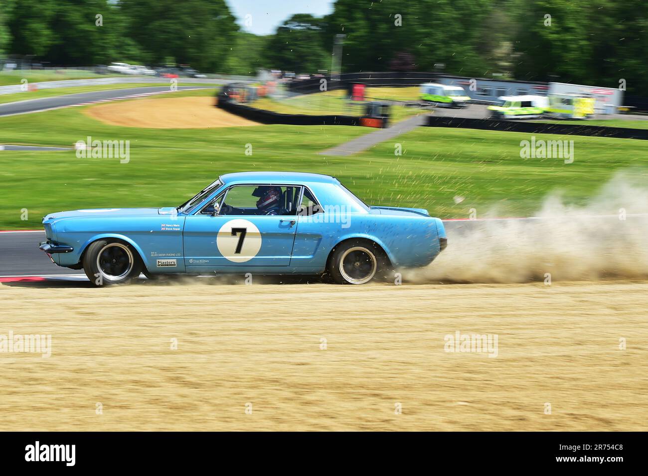 Taking the best route via the gravel, Steve Soper, Ford Mustang ...