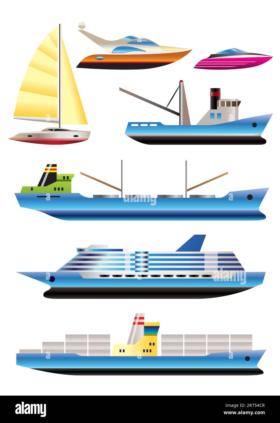 Different types of boat hi-res stock photography and images - Alamy