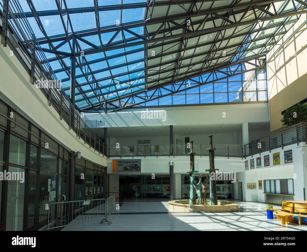 Suhl, Congress Centrum Suhl (CCS), Fahrzeugmuseum (vehicle museum) in ...