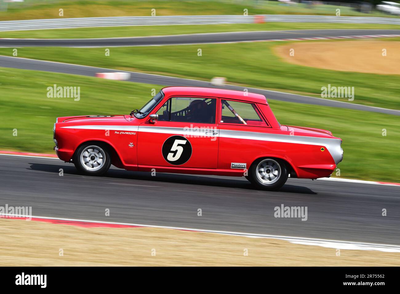 Pete Chambers, Ford Lotus Cortina, Masters Pre-66 Touring Cars, a 60 ...