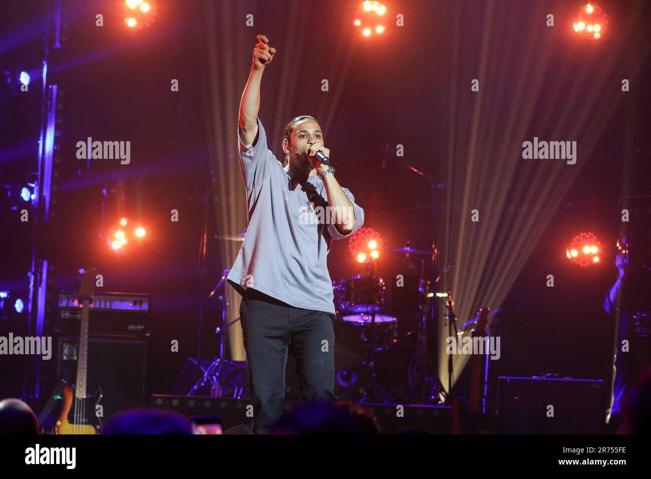 Hatik perform at Psychodon 2023 Party at l' Olympia on June 12, 2023 in ...