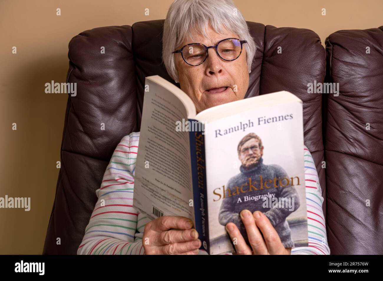 Randolph fiennes shackleton a biography hi-res stock photography and ...