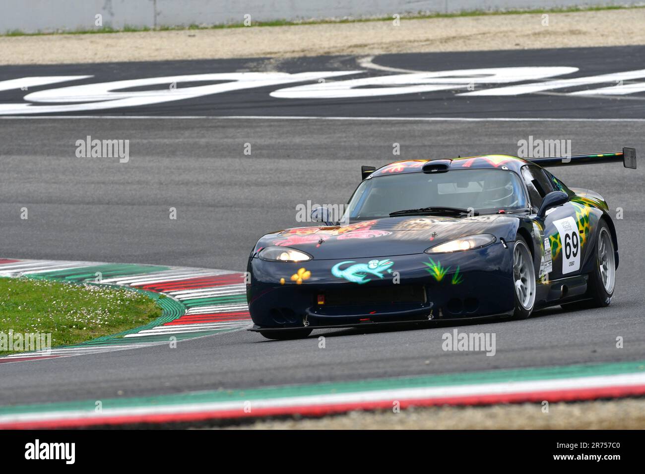 Scarperia, 2 April 2023: Chrisler Viper GTS-R GT1 in action during ...