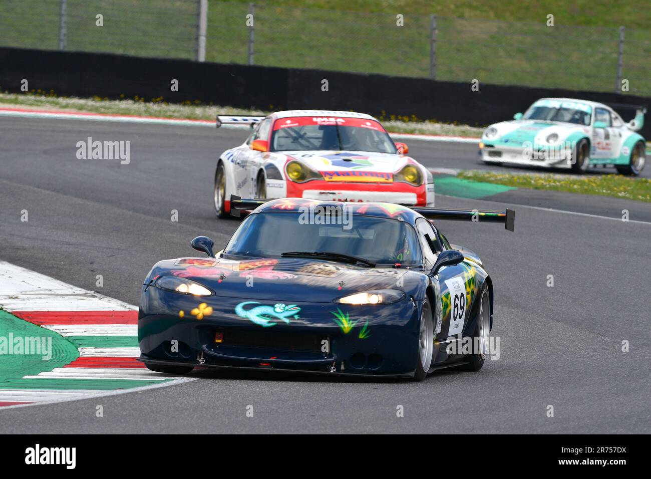Scarperia, 2 April 2023: Chrisler Viper GTS-R GT1 in action during ...