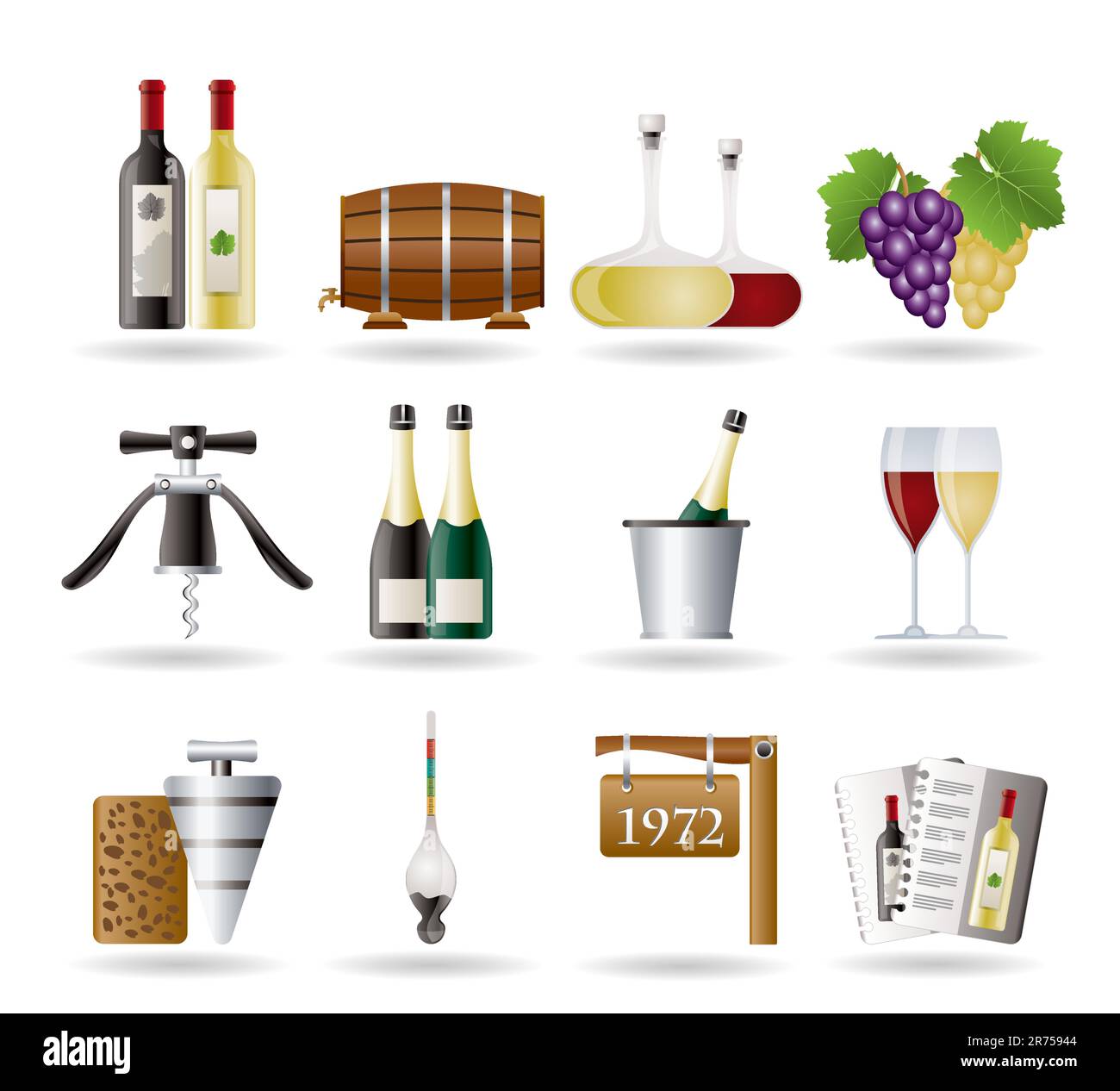 Food and drink production Stock Vector Images - Alamy