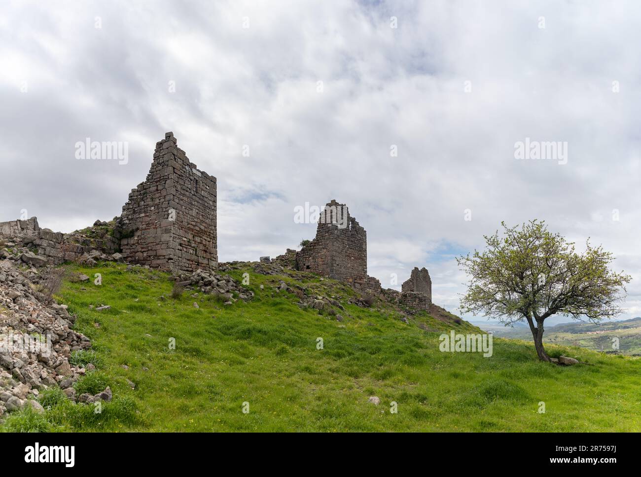 A picture of the Arsenal at the Pergamon Ancient City Stock Photo - Alamy
