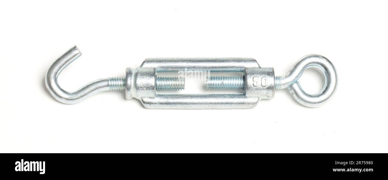 Adjustable hook for hanging something in the ceiling, close-up ...