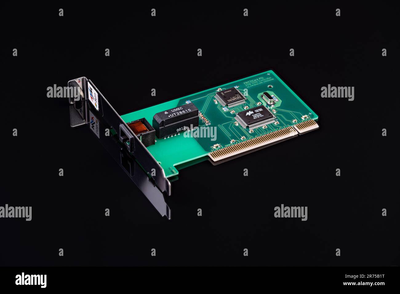 PC ISDN card for PCI bus, large depth of field due to focus stacking ...
