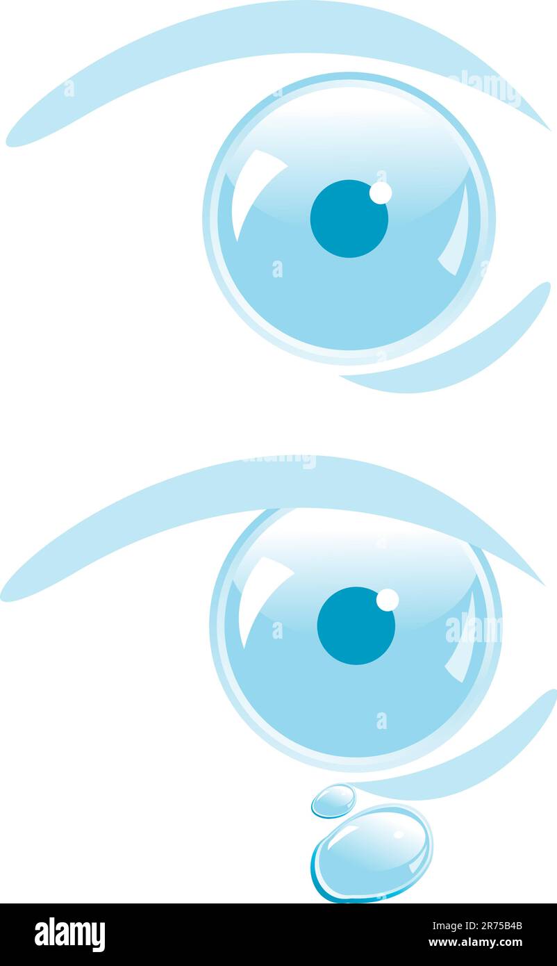 vector of blue-eye design Stock Vector Image & Art - Alamy